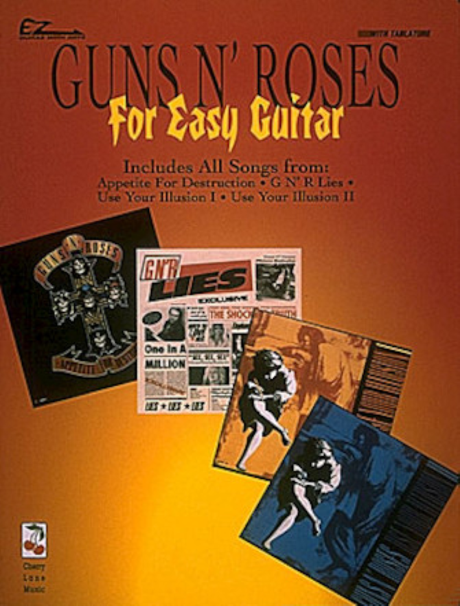 Guns N' Roses for Easy Guitar Notes & Tab – Billy Hyde Music