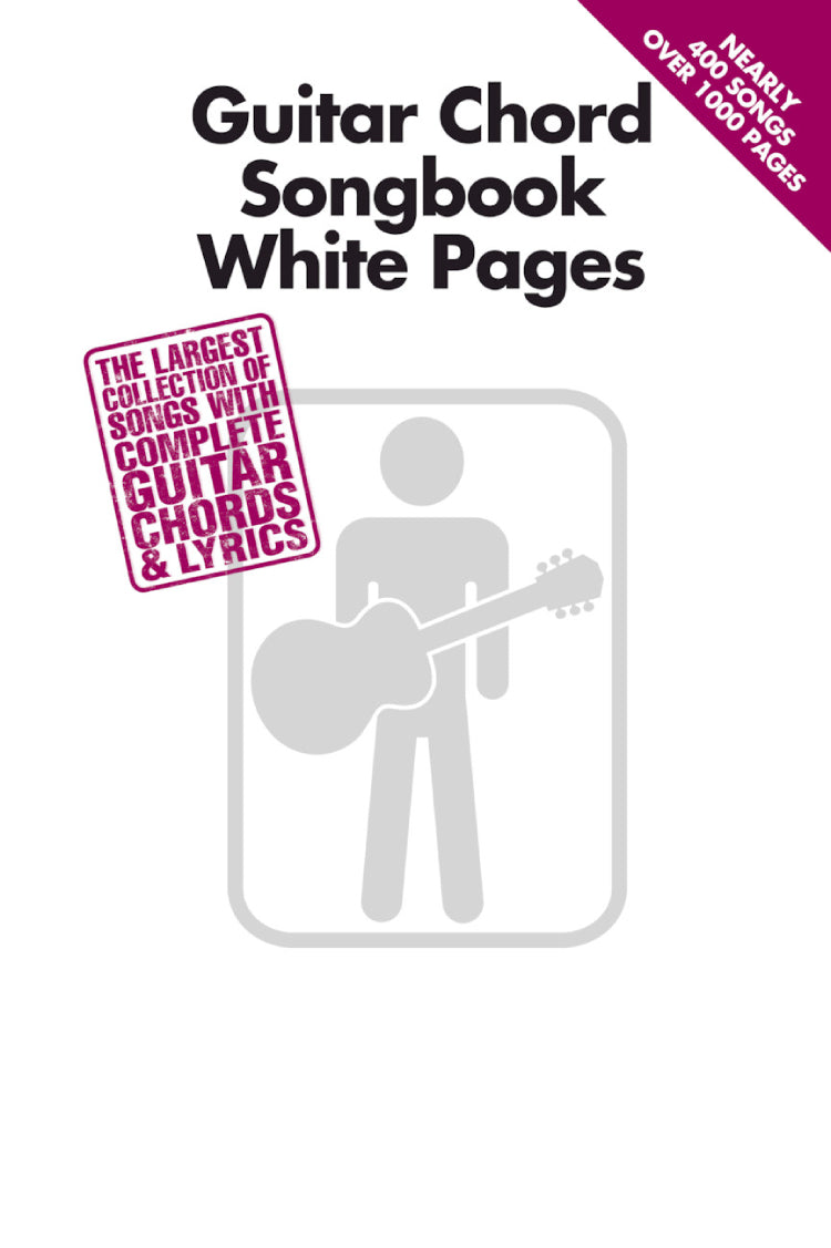 Guitar Chord Songbook White Pages – Billy Hyde Music