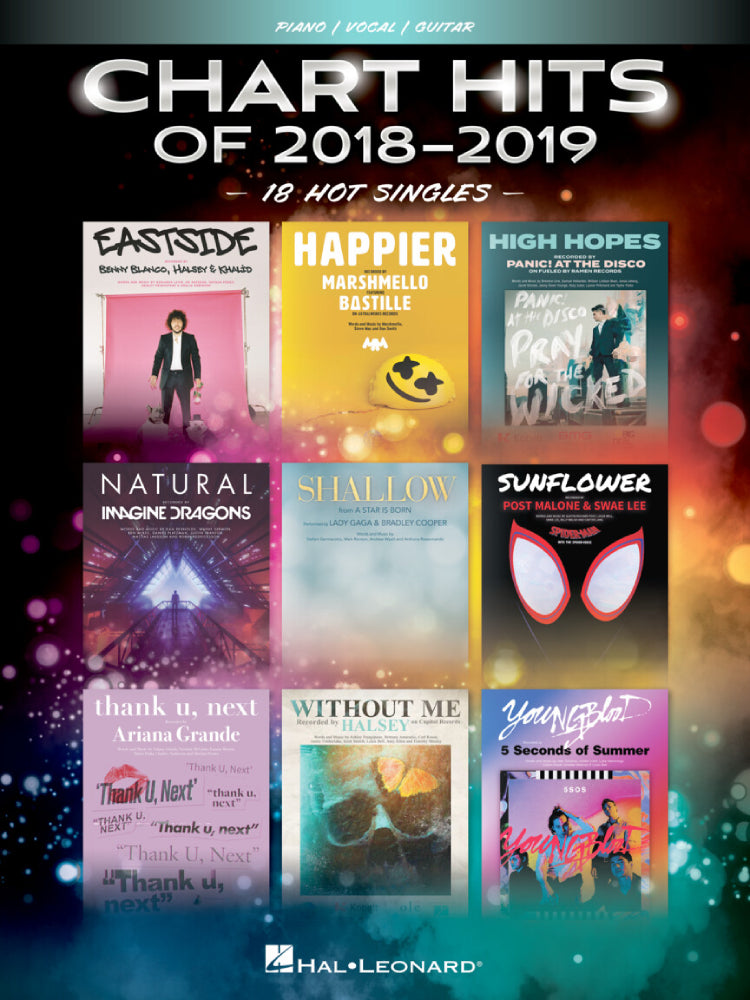 Chart Hits Of 2018-2019 PVG – Billy Hyde Music