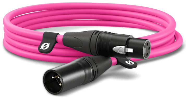 RODE XLR3 3m Premium XLR Cable in Pink – Billy Hyde Music