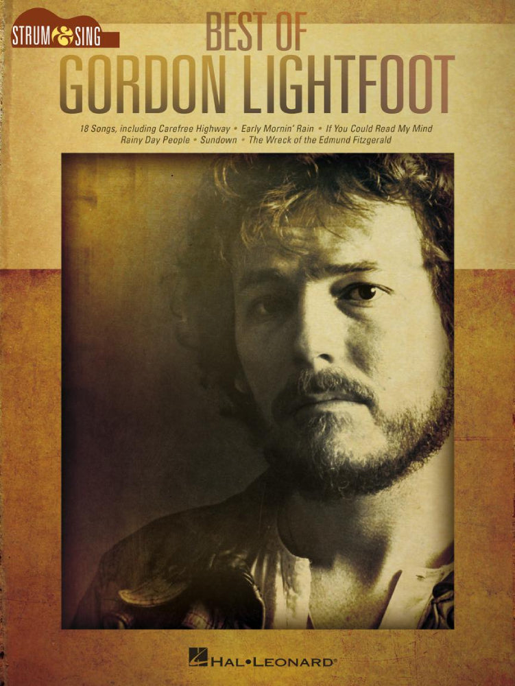 Best of Gordon Lightfoot Strum & Sing Guitar – Billy Hyde Music