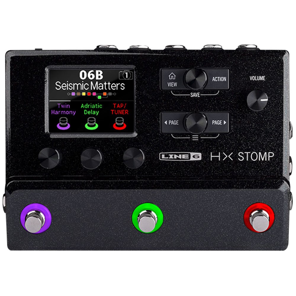 Line 6 HX Stomp Guitar Floor Processor – Billy Hyde Music