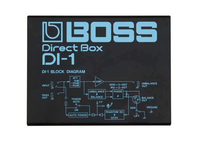 BOSS DI1 Direct Box – Billy Hyde Music