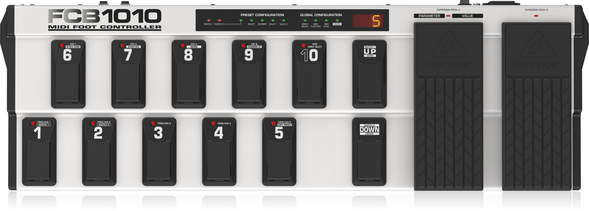 Behringer FCB1010 MIDI Foot Controller Pedal – Billy Hyde Music