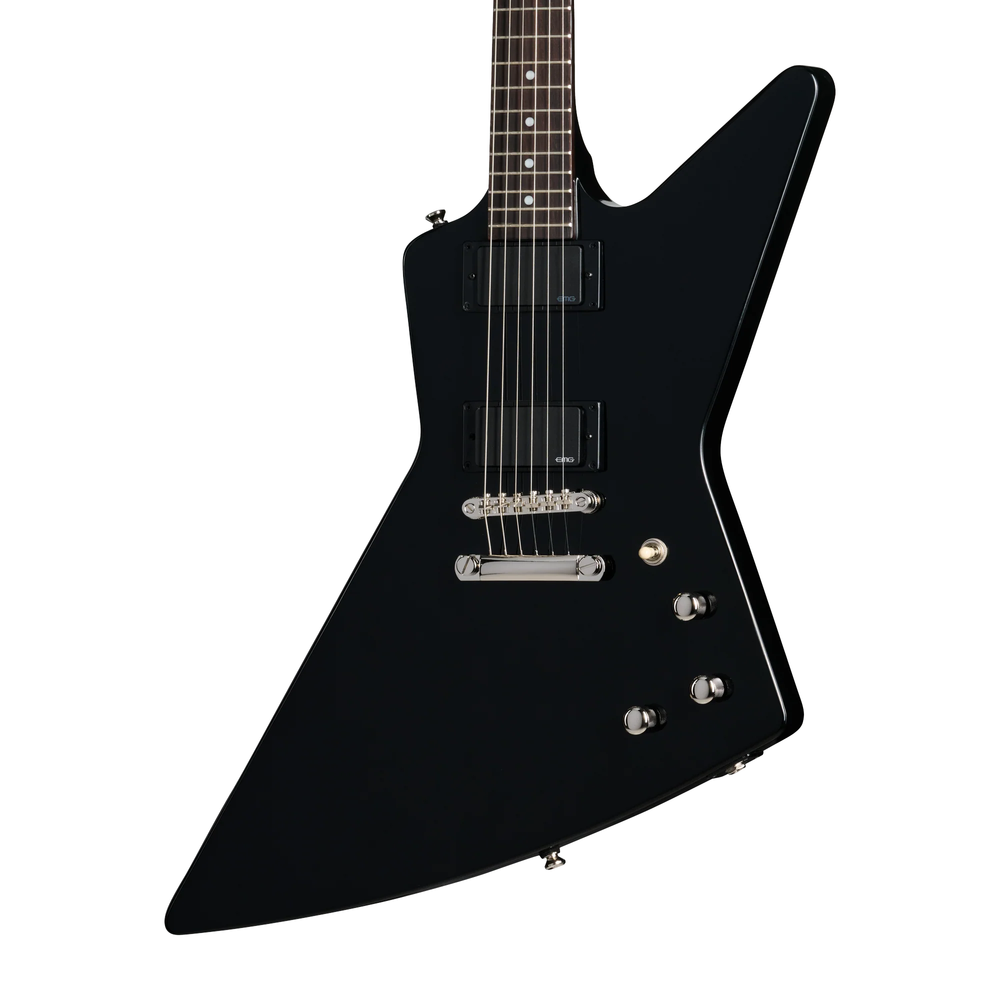 Epiphone Explorer 80S EMG Electric Guitar in Ebony – Billy Hyde Music