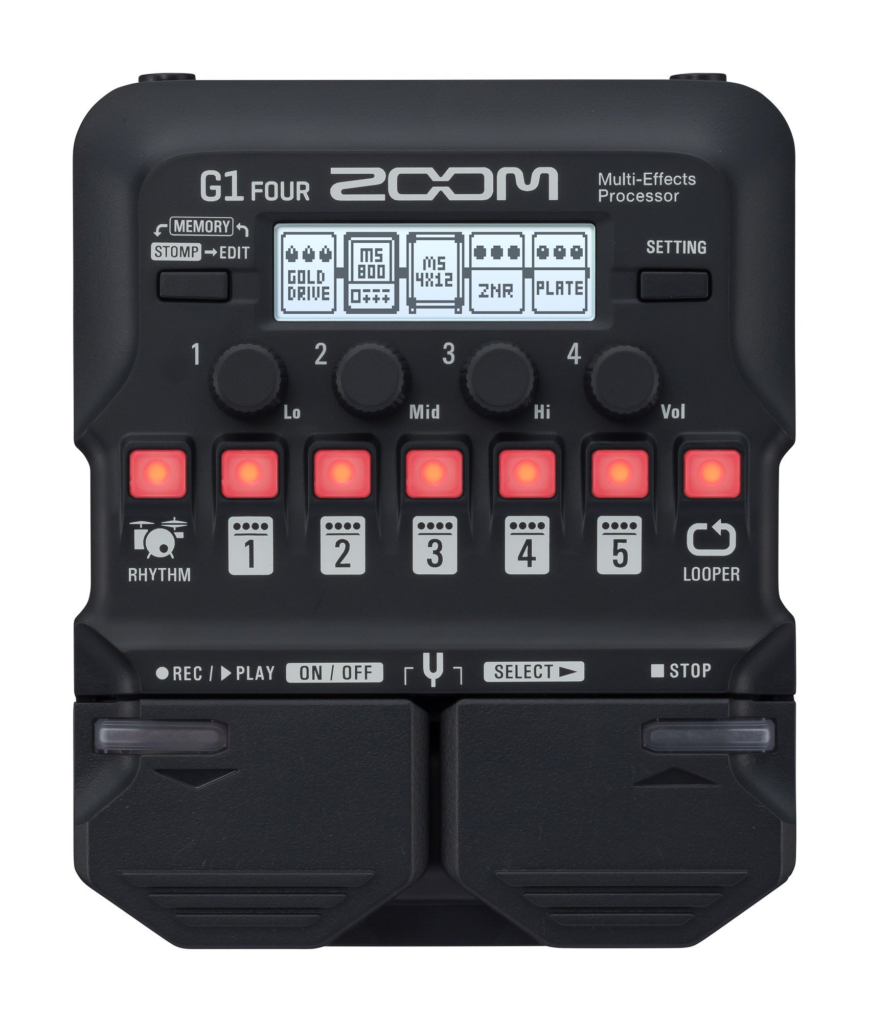 Zoom G1 Four Guitar Processor – Billy Hyde Music