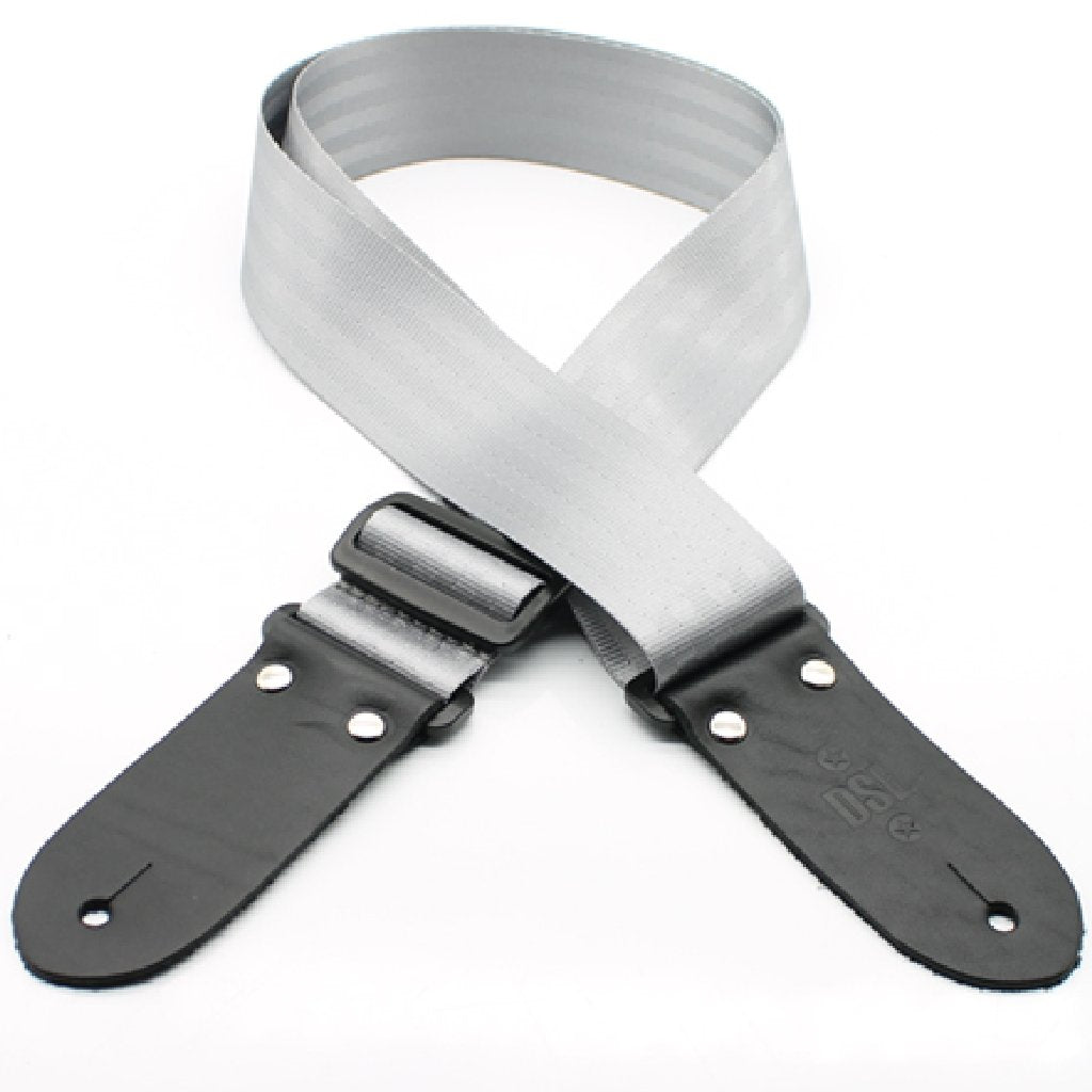 DSL Seat Belt Webbing Strap in Silver – Billy Hyde Music