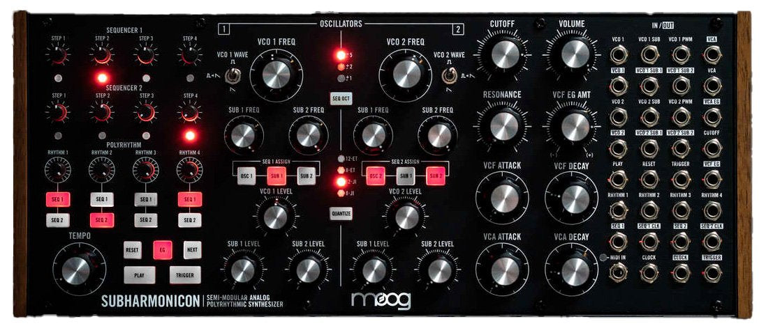 Moog Subharmonicon Semi-Modular Polyrhythmic Analog Synthesizer – Billy ...