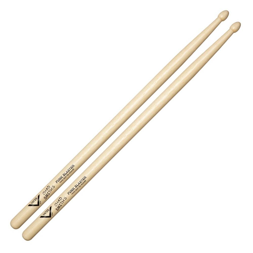 Vater VHCHADW Chad Smith's Funk Blaster Wood Tip Drum Sticks – Billy ...