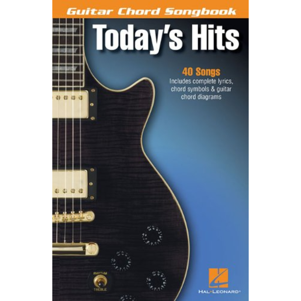 Today's Hits Guitar Chord Songbook – Billy Hyde Music