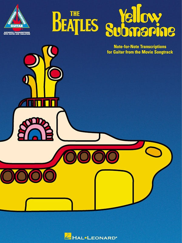 The Beatles Yellow Submarine Recorded Version Guitar Tab – Billy Hyde Music