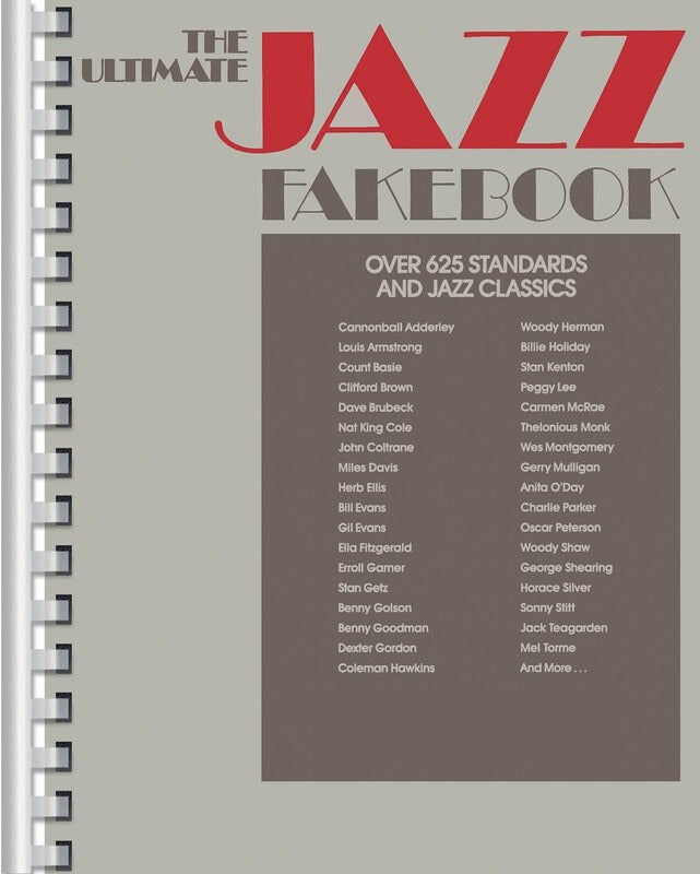 The Ultimate Jazz Fake Book C Edition – Billy Hyde Music