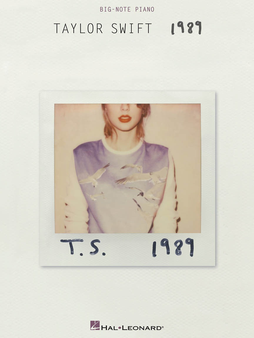 Taylor Swift 1989 Big Note Piano – Billy Hyde Music