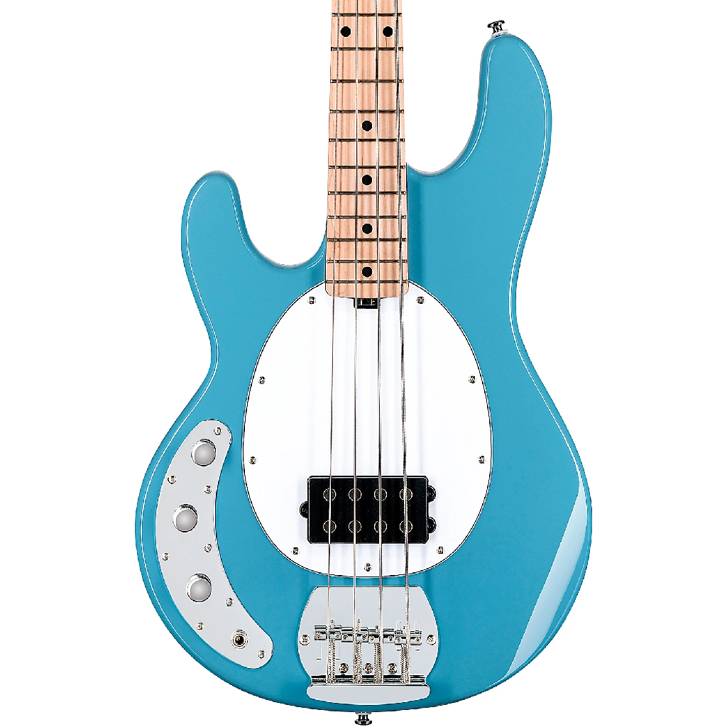 Sterling By Music Man StingRay 4 4 String Left Handed in Chopper Blue ...