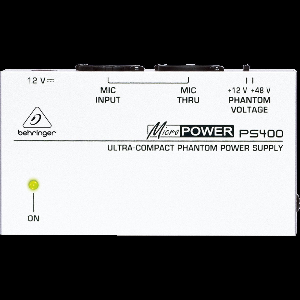 Behringer MicroPower PS400 Phantom Power Supply – Billy Hyde Music
